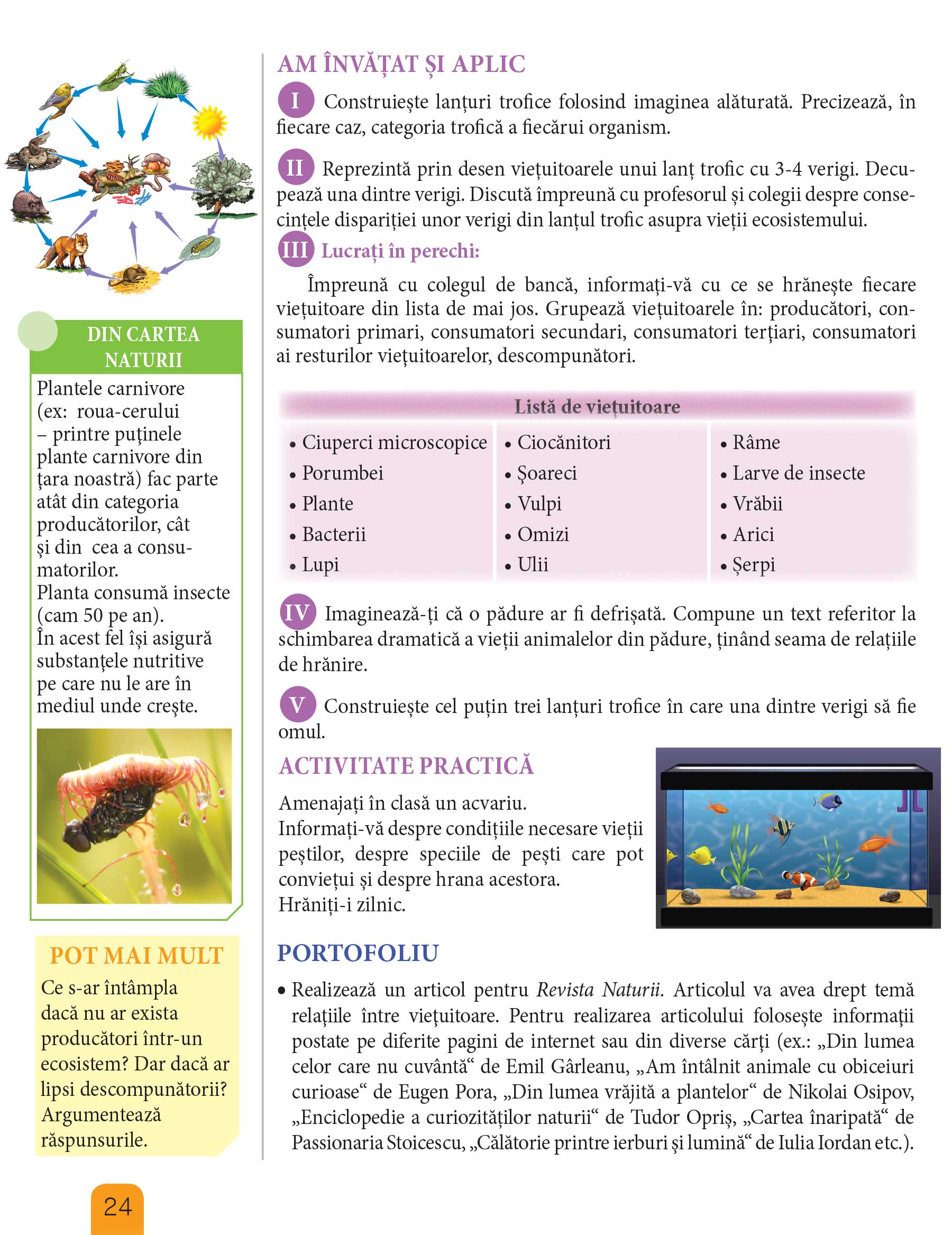 Recapitulare finală 107-110 Evaluare finală 111 Principalele grupe de ...