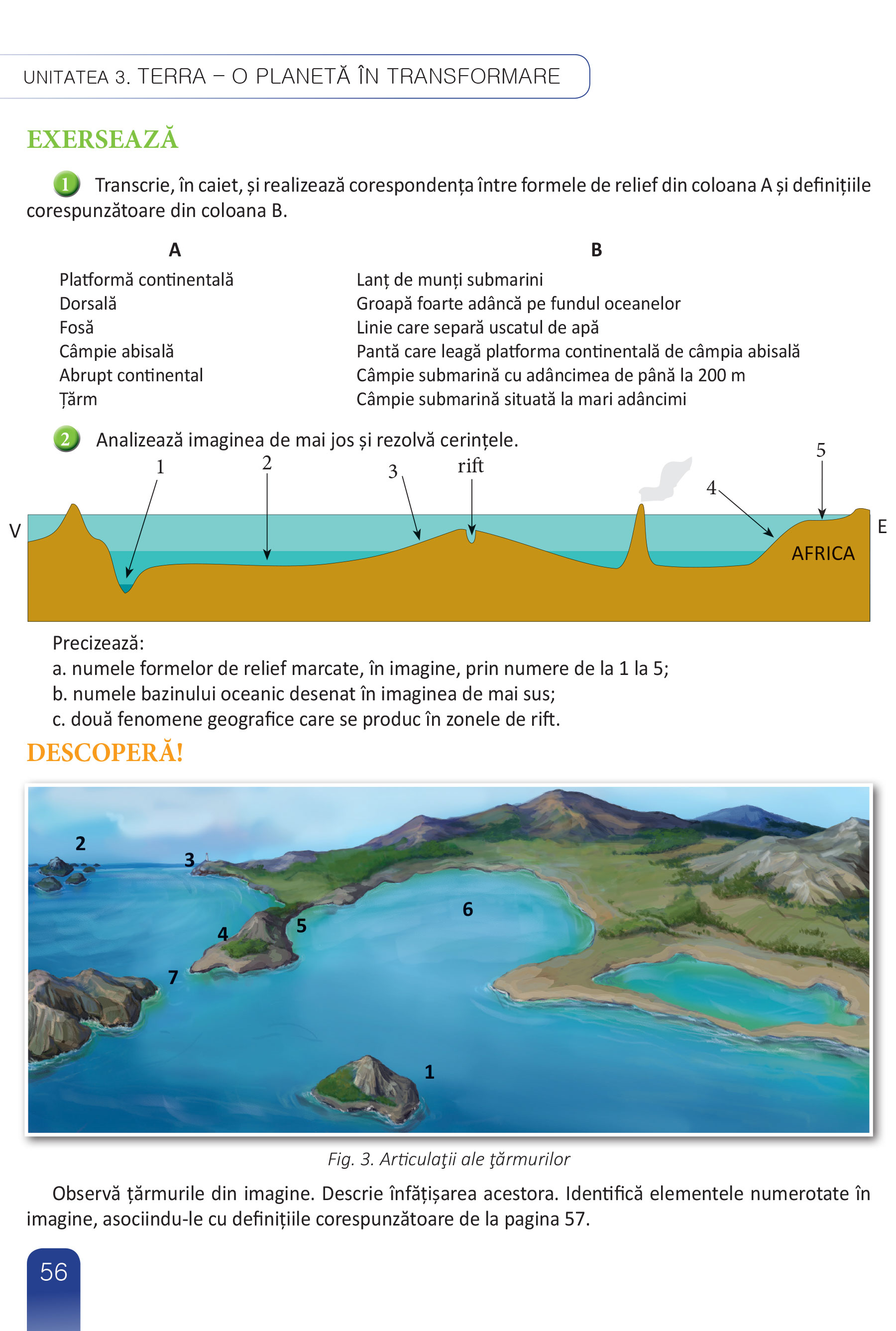 Zonele naturale ale Terrei 122-125 Recapitulare și evaluare finală 126 ...
